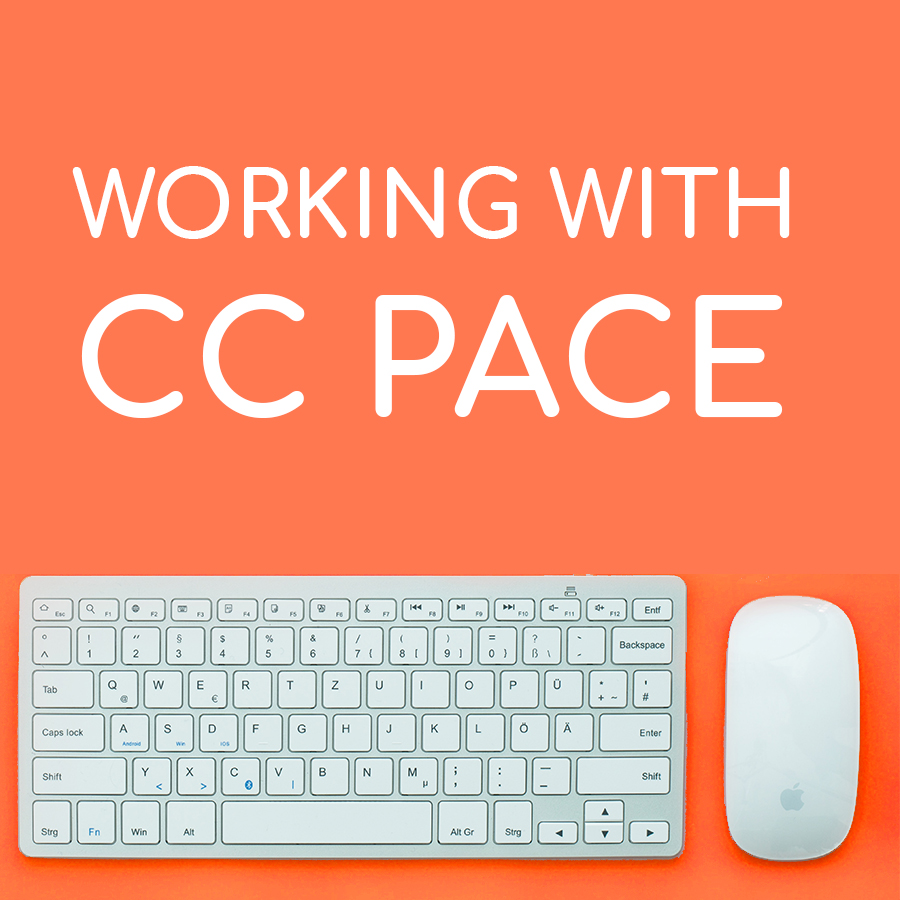 Working with CC Pace! - CC Pace